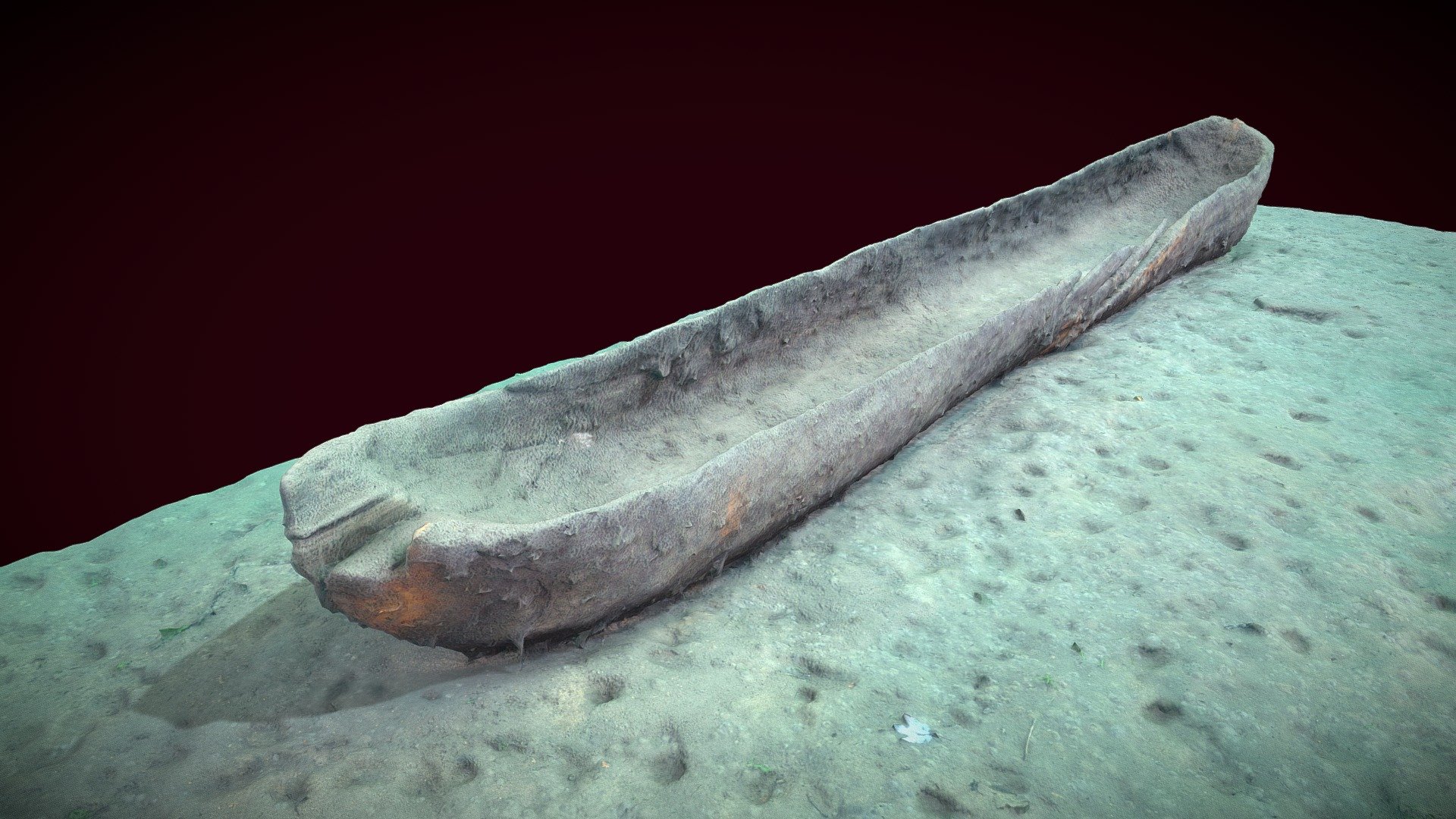 Monoxylon Dugout Canoe, October 2022 - 3D model by Roger Lacasse ...