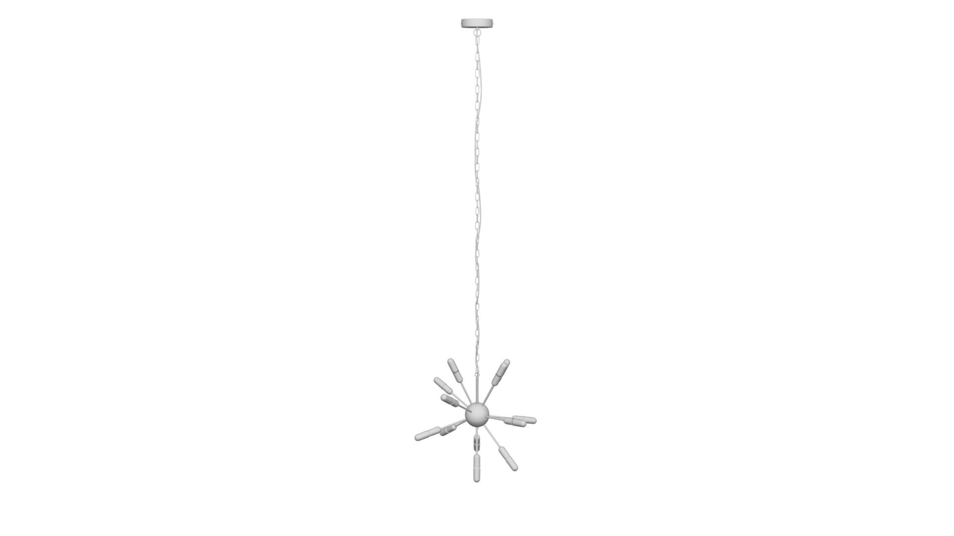 Molecule pendant lamp Lighting 12 lamps!! - 3D model by dg-home.ru ...