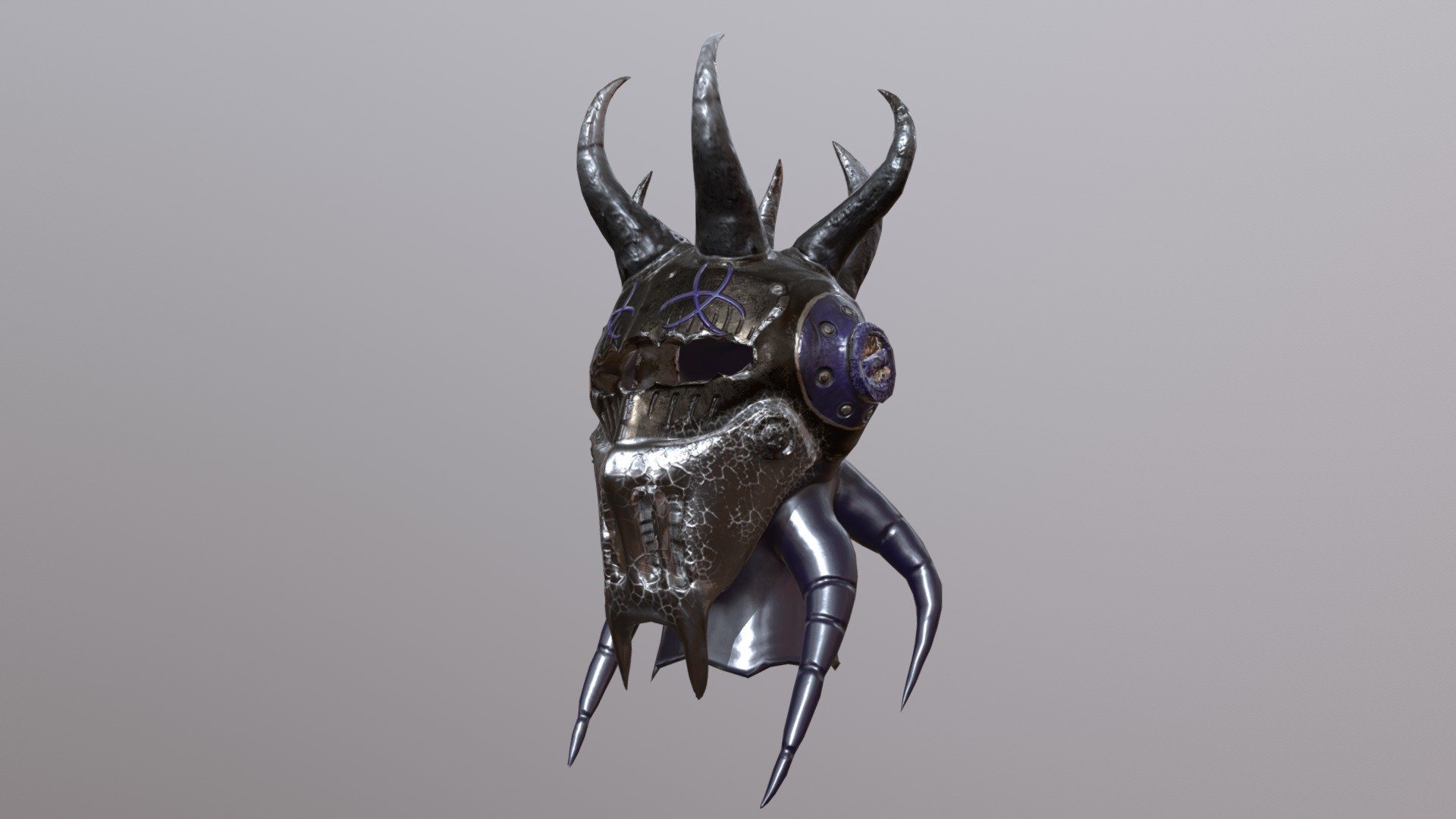 First Helmet - 3D model by Troy (@6039) [d854a05] - Sketchfab