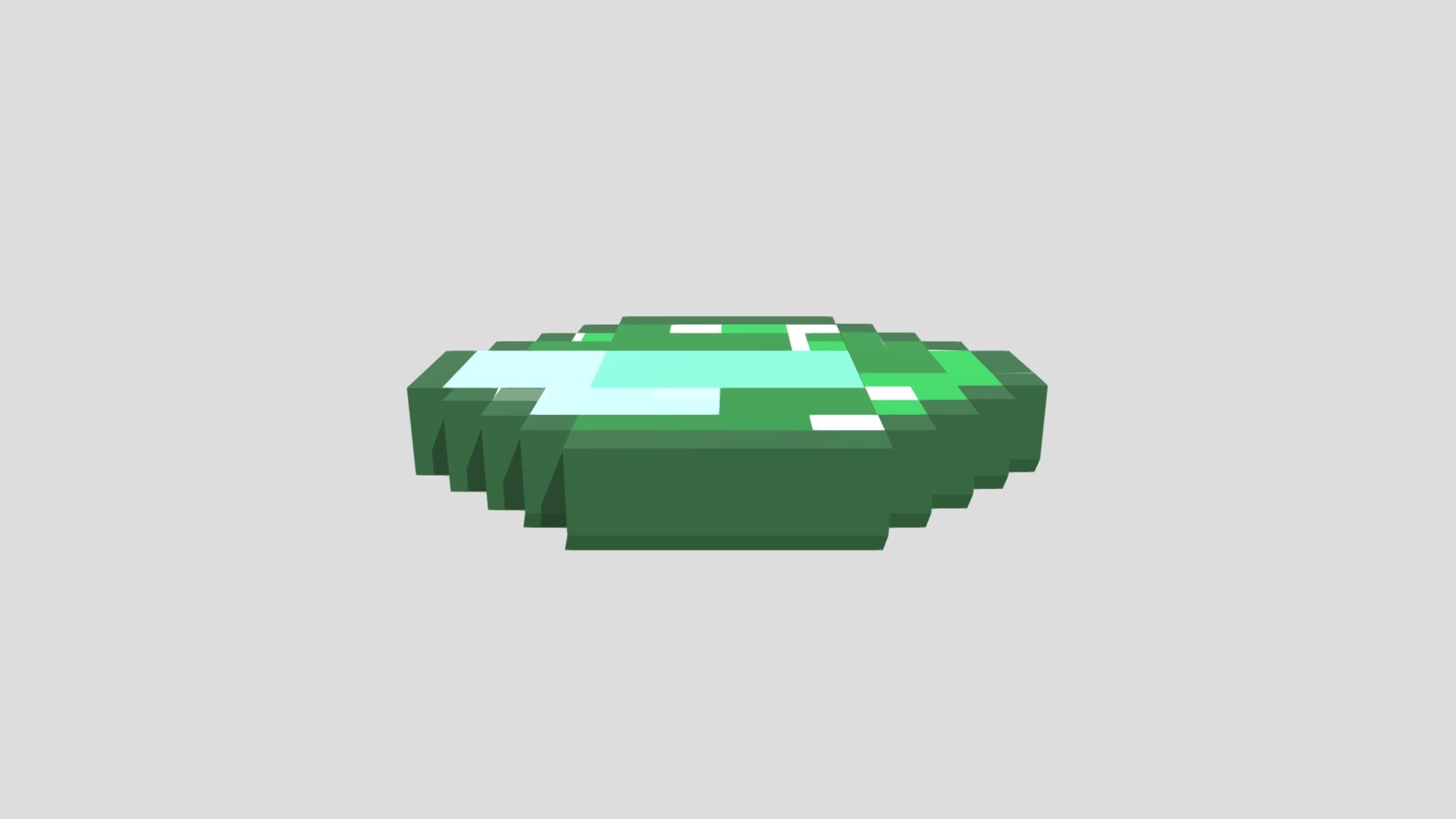 Emerald minecraft - Download Free 3D model by Sqtime |kianu blenderist ...