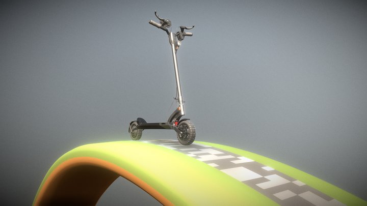Electric-scooter 3D models - Sketchfab