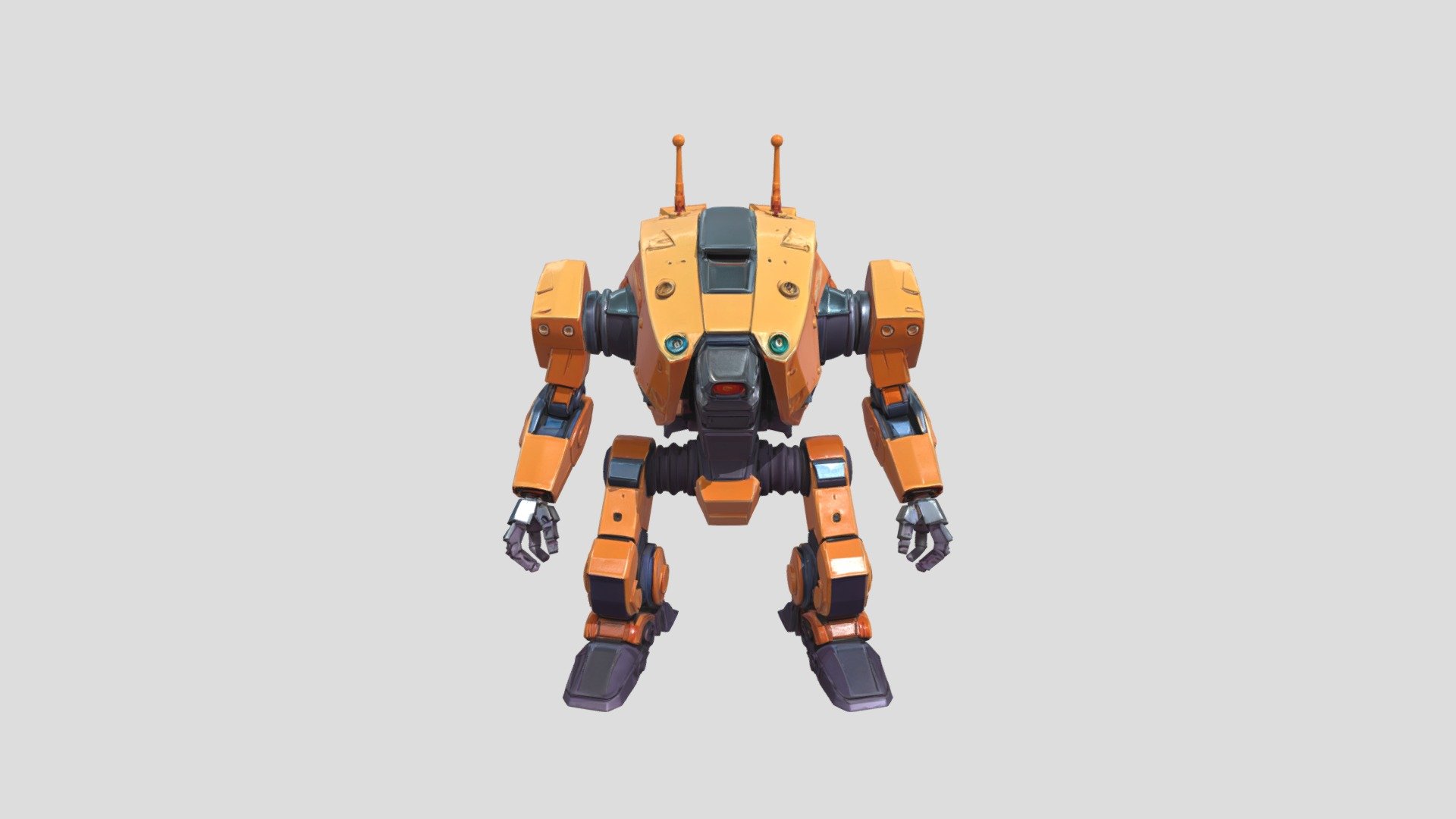 Mecha - Download Free 3D model by Real2Render [d855c9c] - Sketchfab