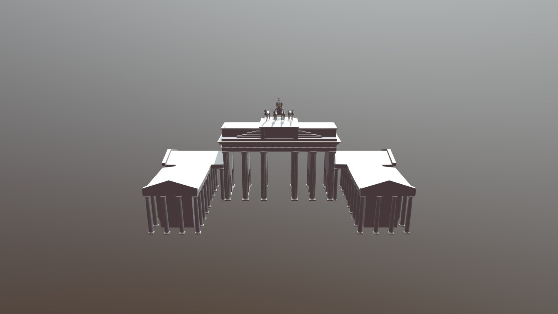 Brandenburg Gate - 3D model by jhurlburt52 [d856141] - Sketchfab