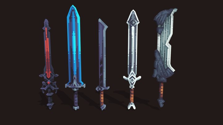 Greatsword 3D models - Sketchfab
