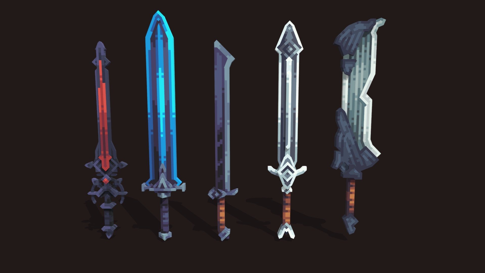 Greatswords [Sale] - 3D model by zrikon45 (@zrikon) [d857031] - Sketchfab