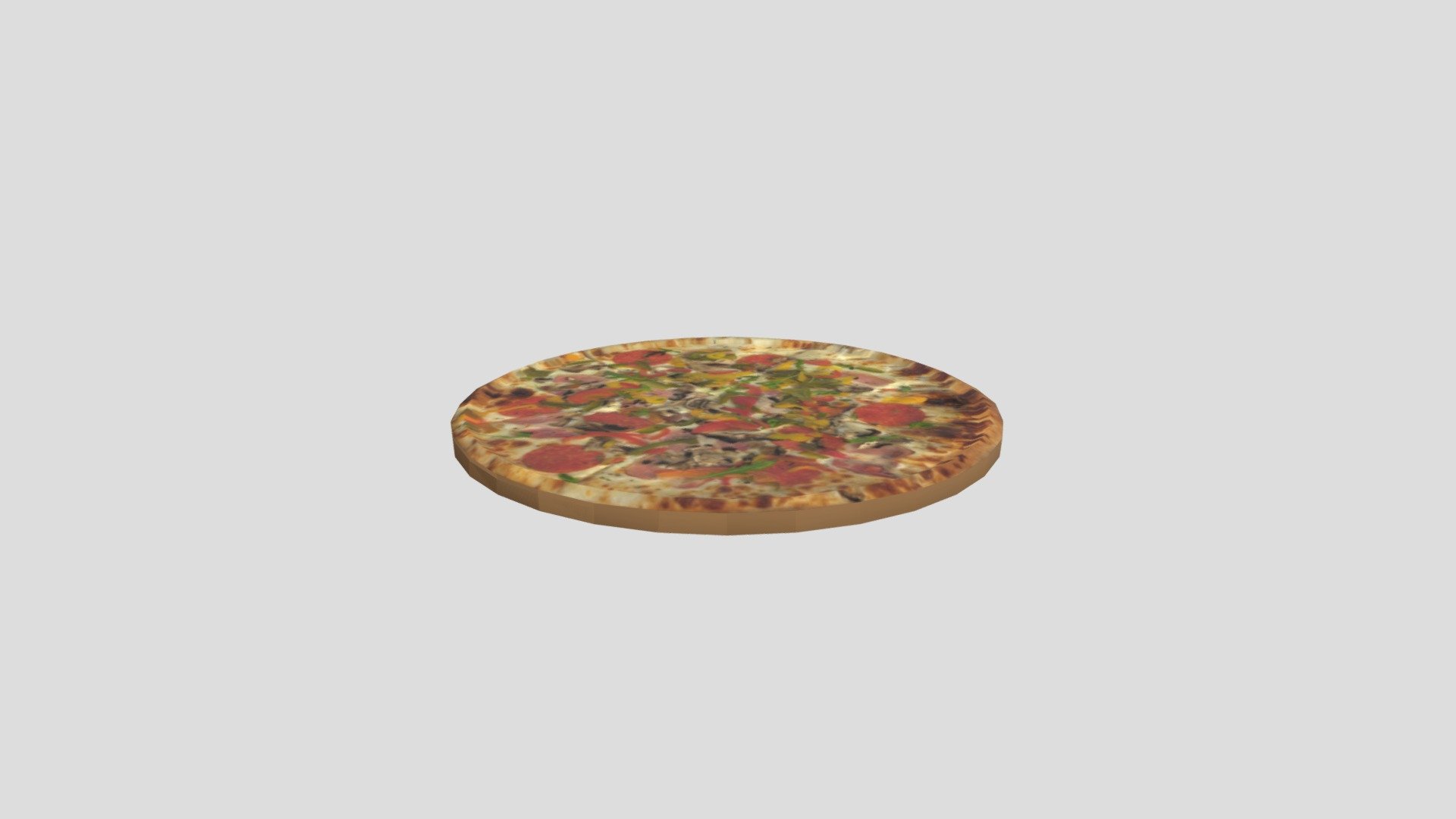Pizza - Download Free 3D model by cjc12358 [d8570df] - Sketchfab
