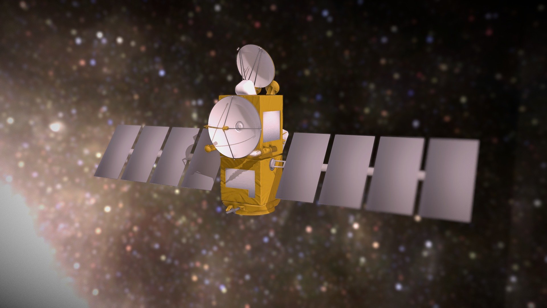 Satellite - 3D model by glen.bartlett [d858146] - Sketchfab