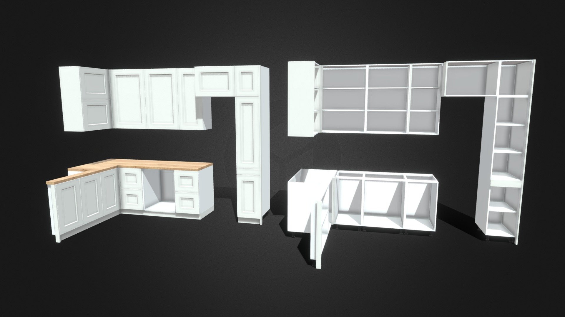 Kitchen 180123 - Download Free 3D model by saintkastiell [d85972b ...