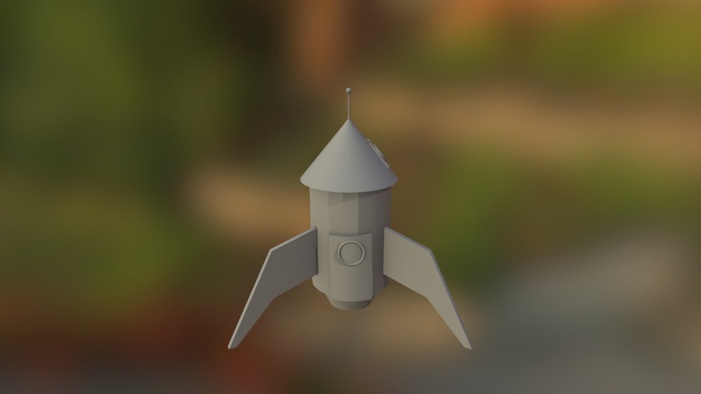 Rocket design 1 - 3D model by thehappyhipster [d859b6e] - Sketchfab