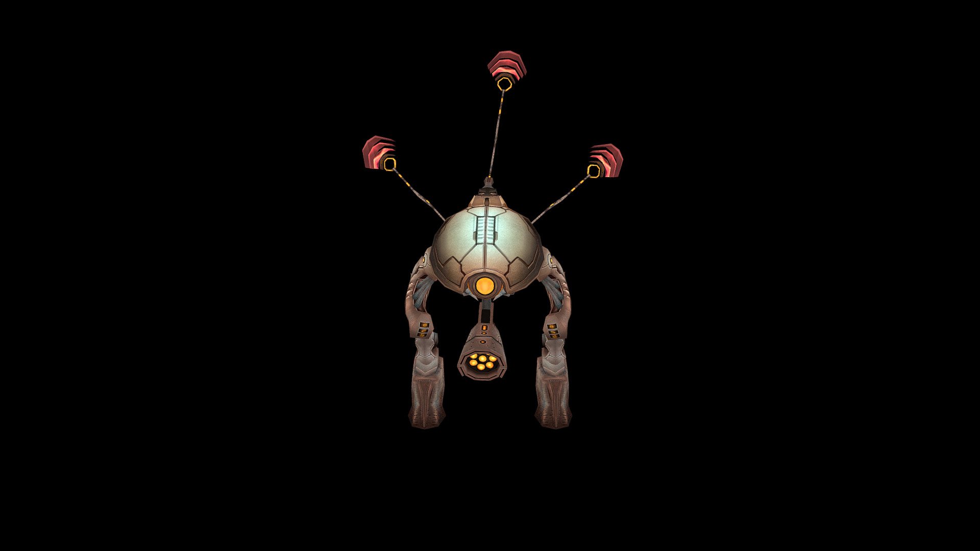 Creatures>Bosses>Defense Drone - Download Free 3D model by ...