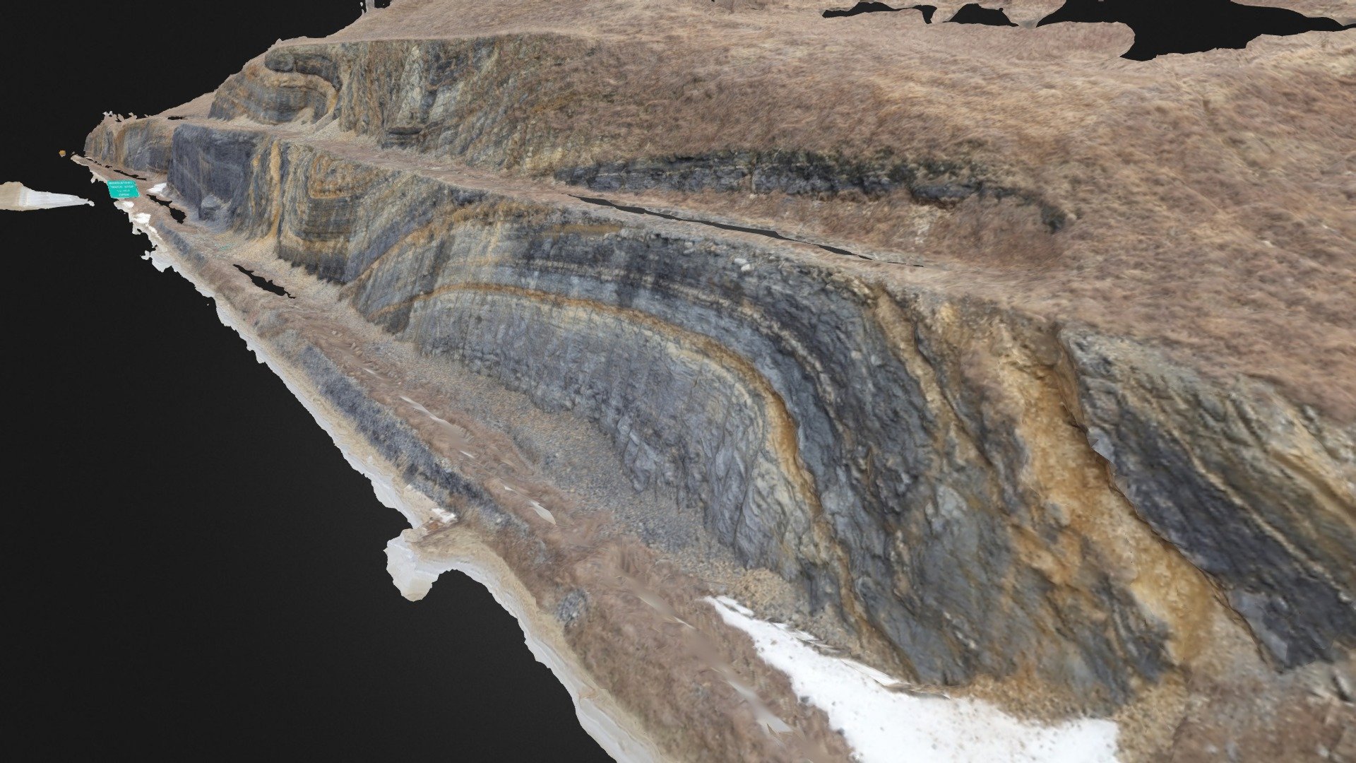 Folds in Tonoloway LS (LOW res) - 3D model by Ryan Shackleton ...