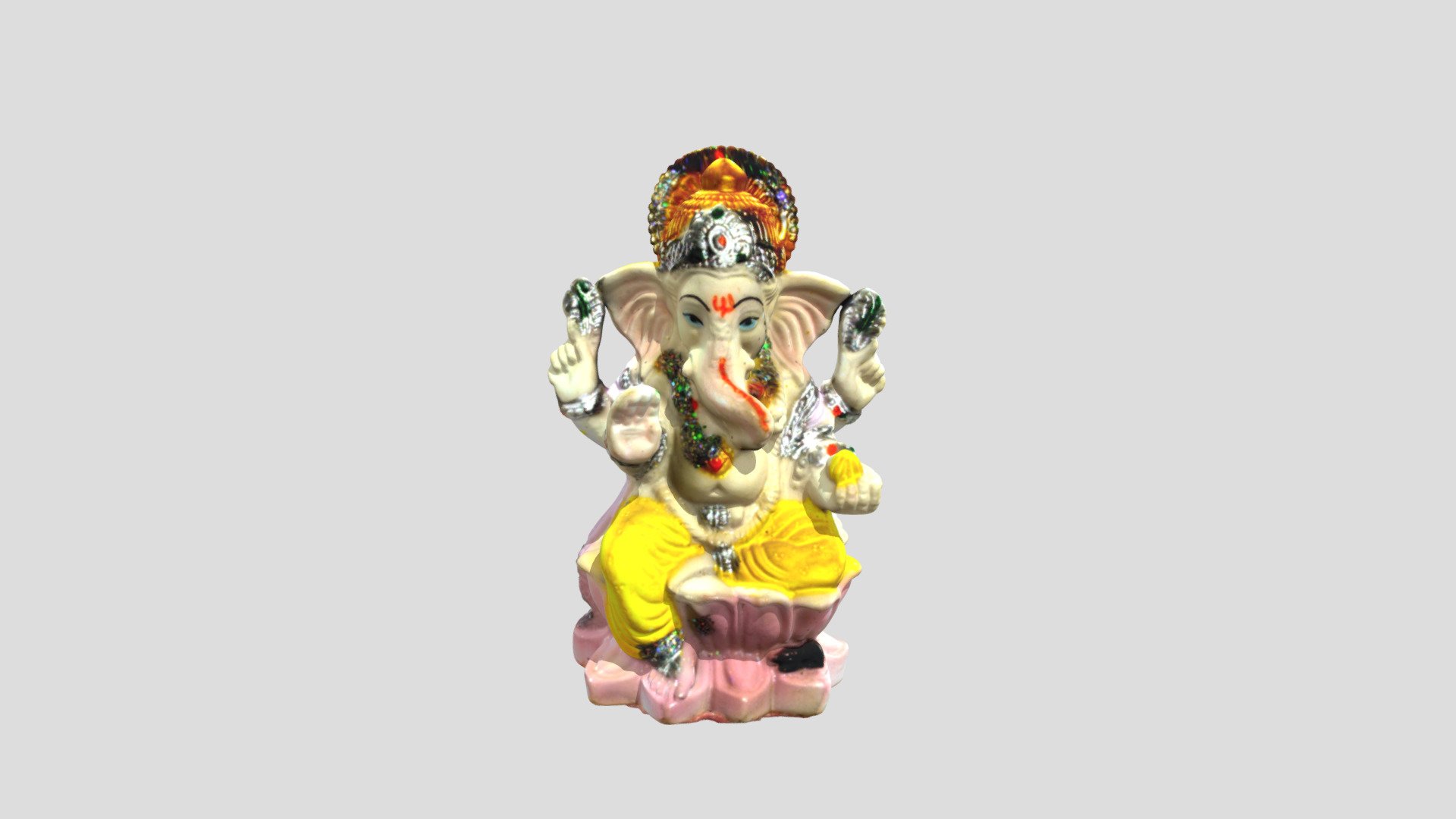 Ganesh statue - 3D model by Aberdeen City Libraries ...