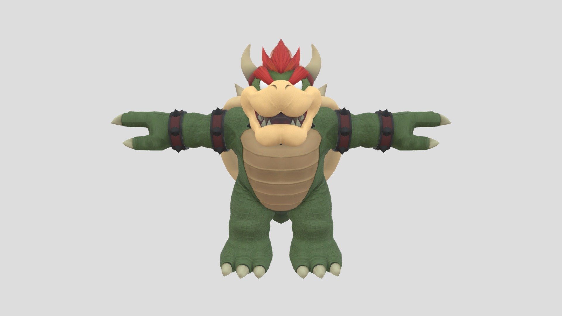 Bowser (Color 4) (SSB4) - Download Free 3D model by Austin Zimmermann ...