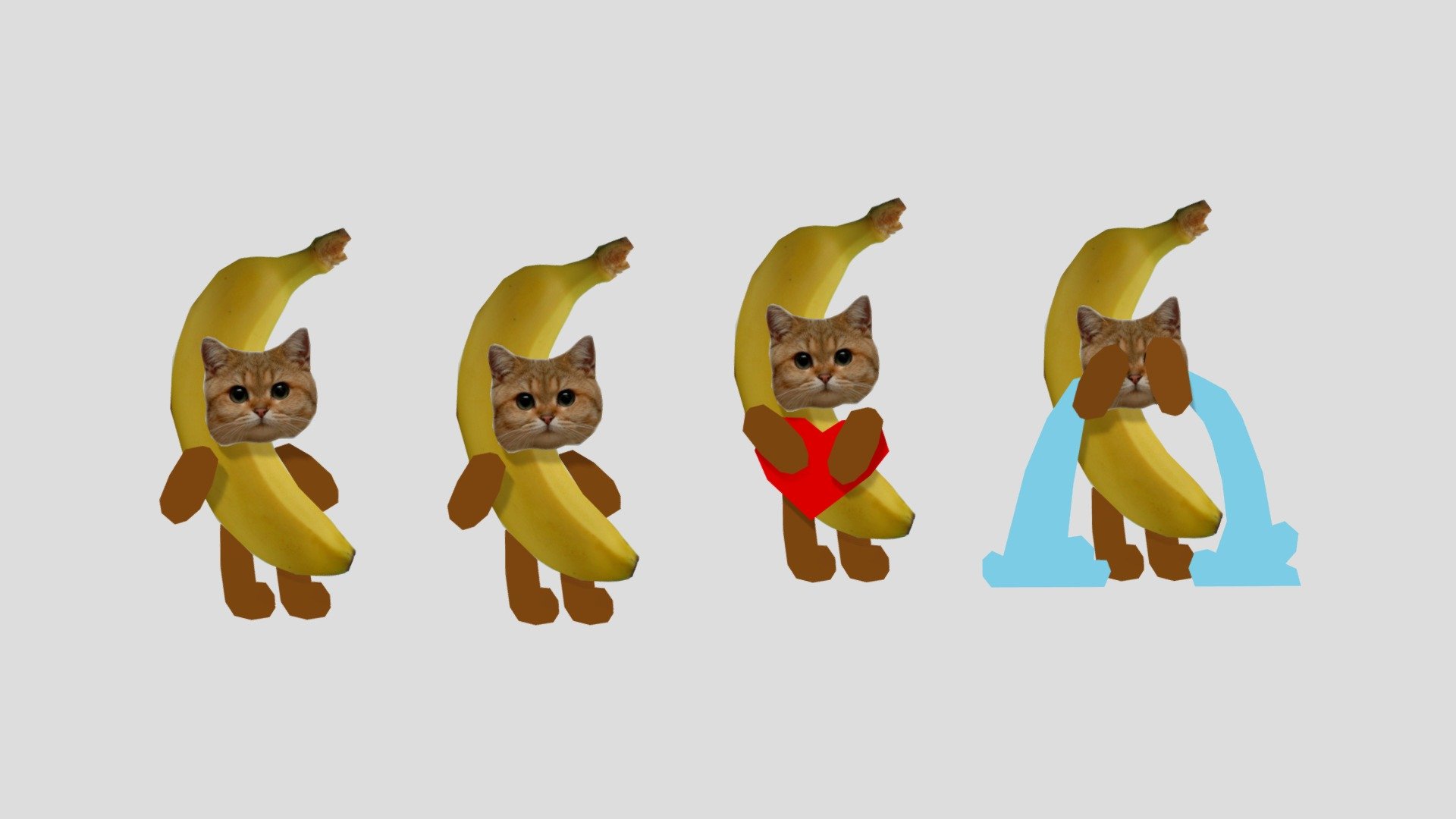 BANANA CAT - Download Free 3D model by LEON elenaisakova248 ...