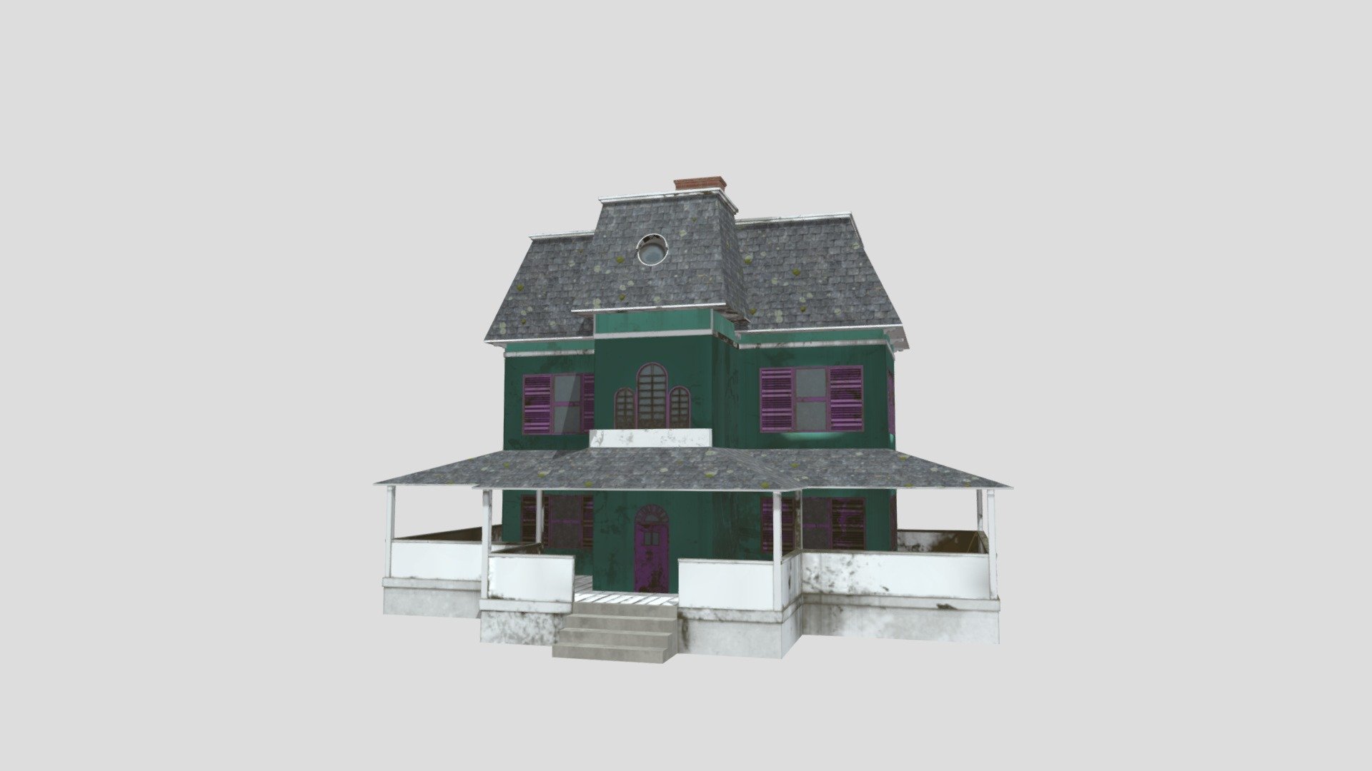 Simpsons Murder House - Download Free 3D model by A9908244 [d85e9d8 ...