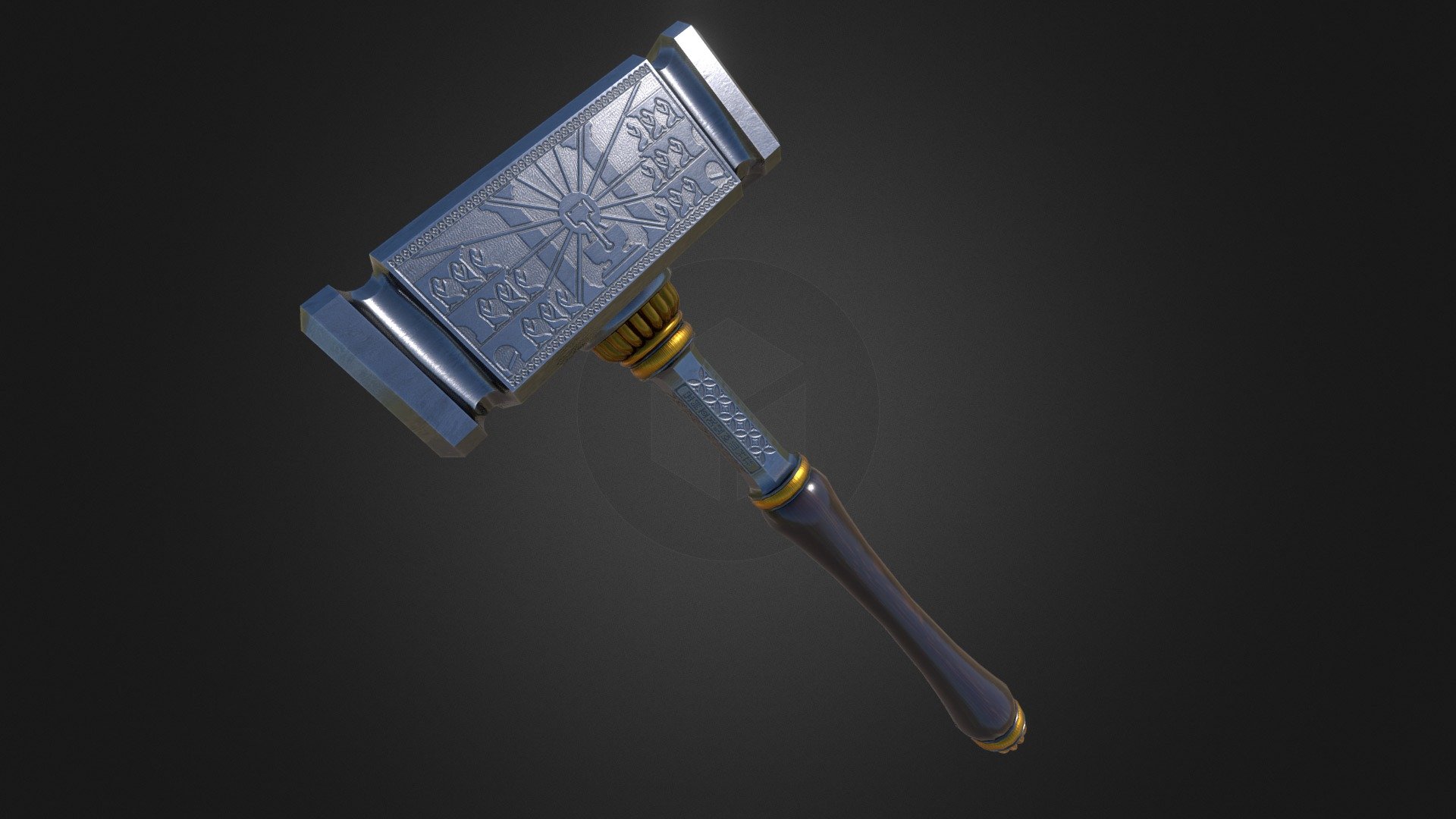 Hammer - Download Free 3D model by tonken [d85ee93] - Sketchfab