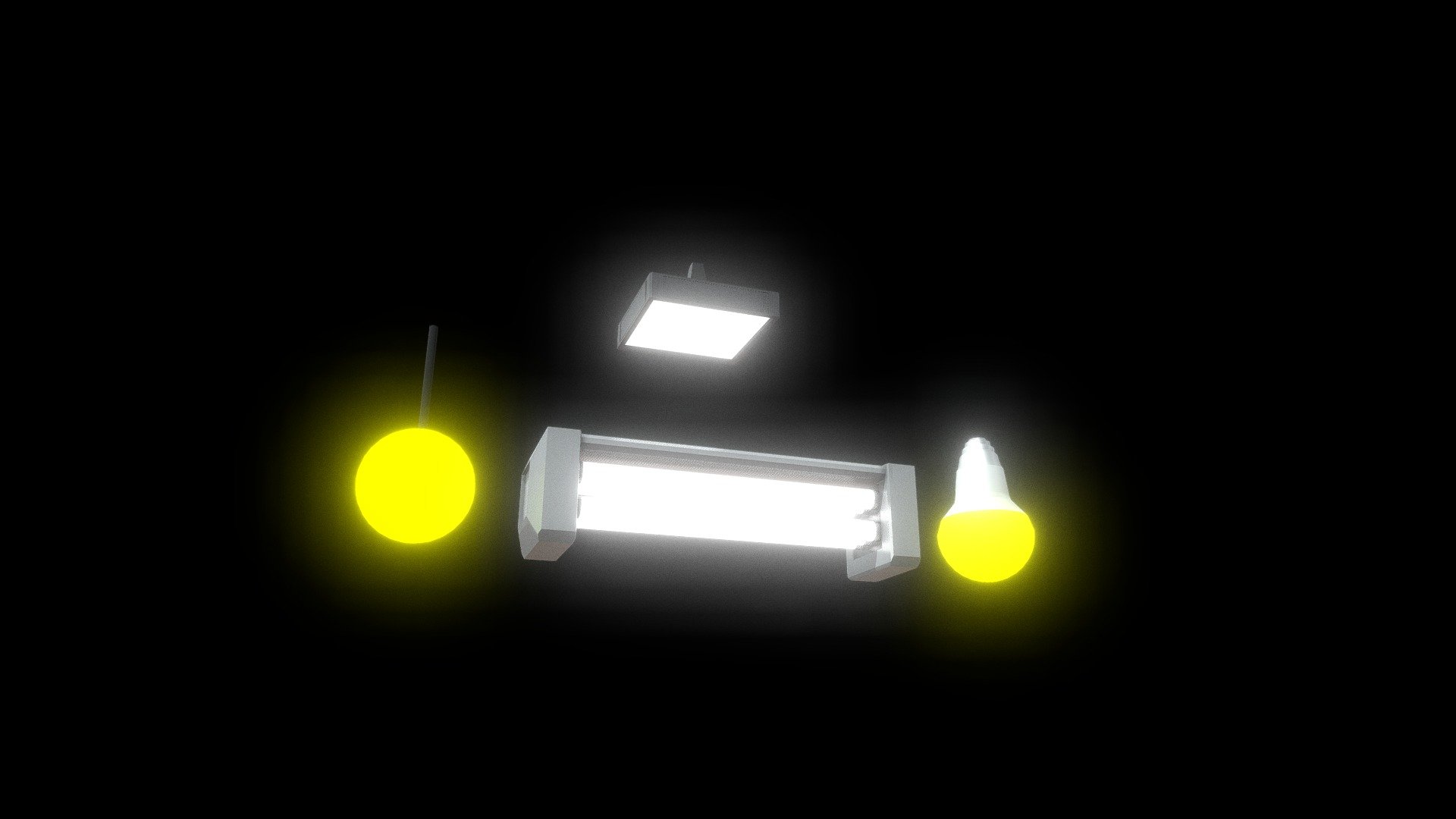 Low_poly_lights - Download Free 3D model by JackSpector_Ink (@Sp3ctor_Ink) [d860744] - Sketchfab