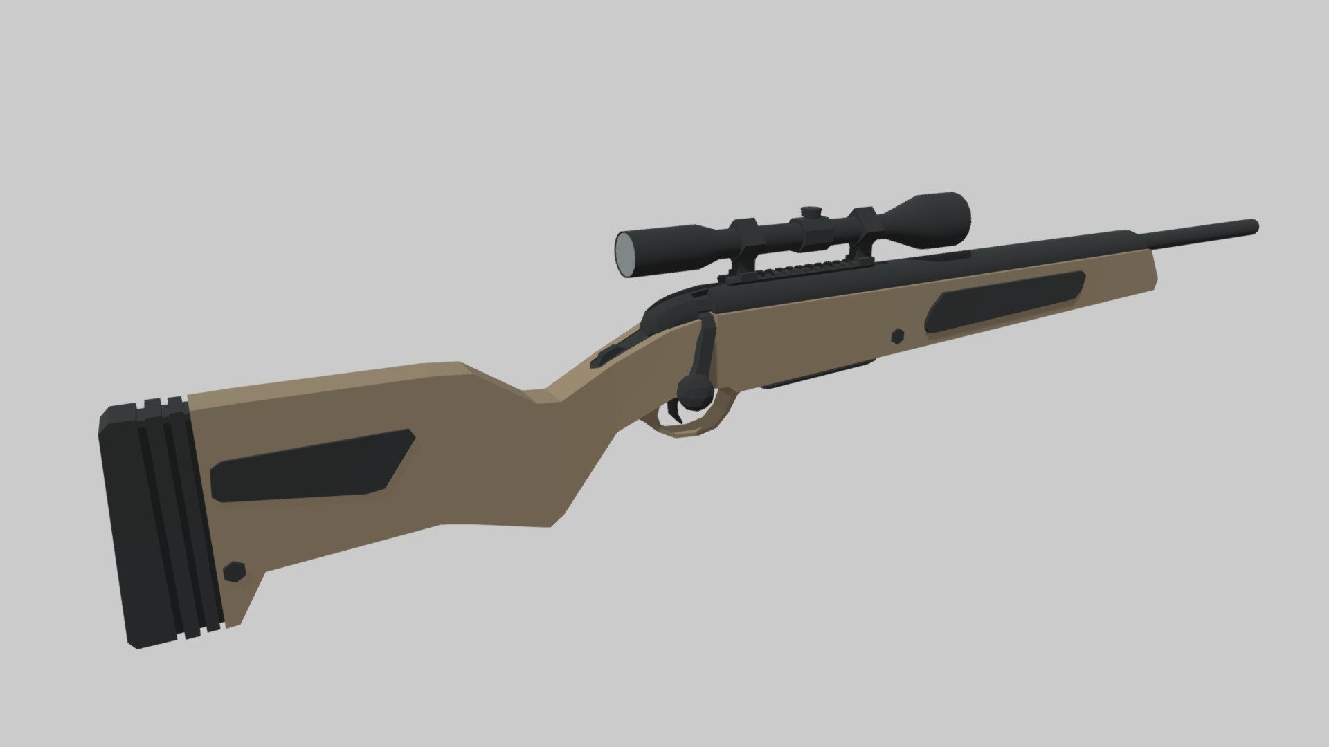Steyr Scout Low Poly - Download Free 3D model by Dreyx [d8607cd ...