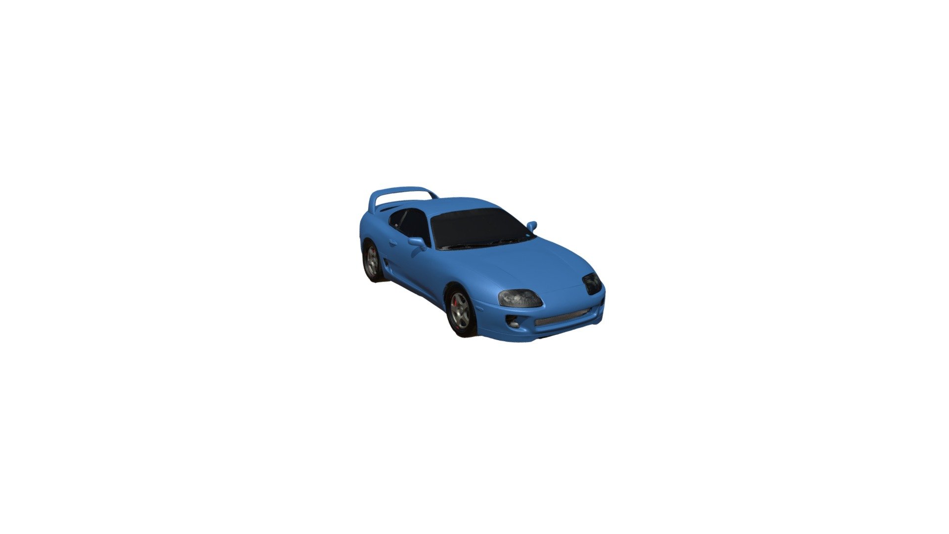 3D Scanned Toyota Supra - 3D model by STATU3D [d8611c3] - Sketchfab