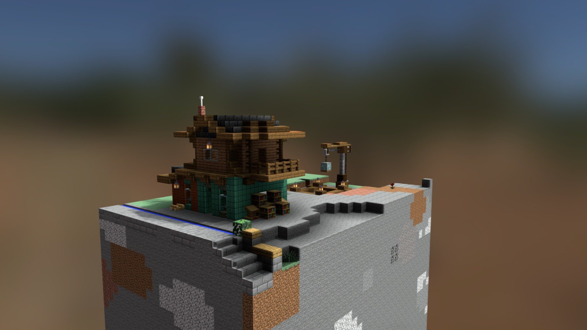 Mining Pit - 3D model by deepraj.developer [d8624f3] - Sketchfab