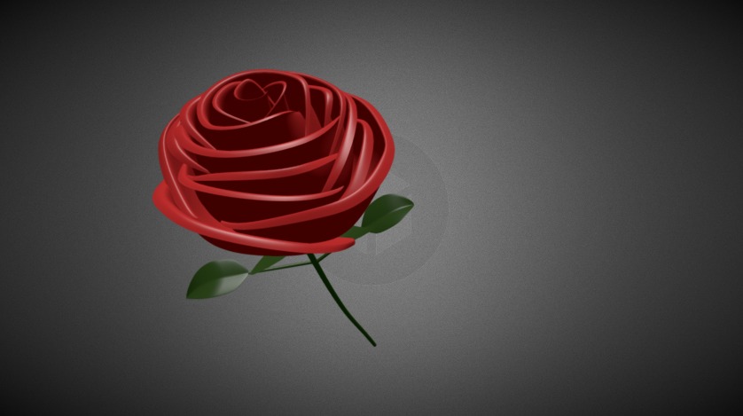 Rose - 3D model by Allasstar [d863fd3] - Sketchfab