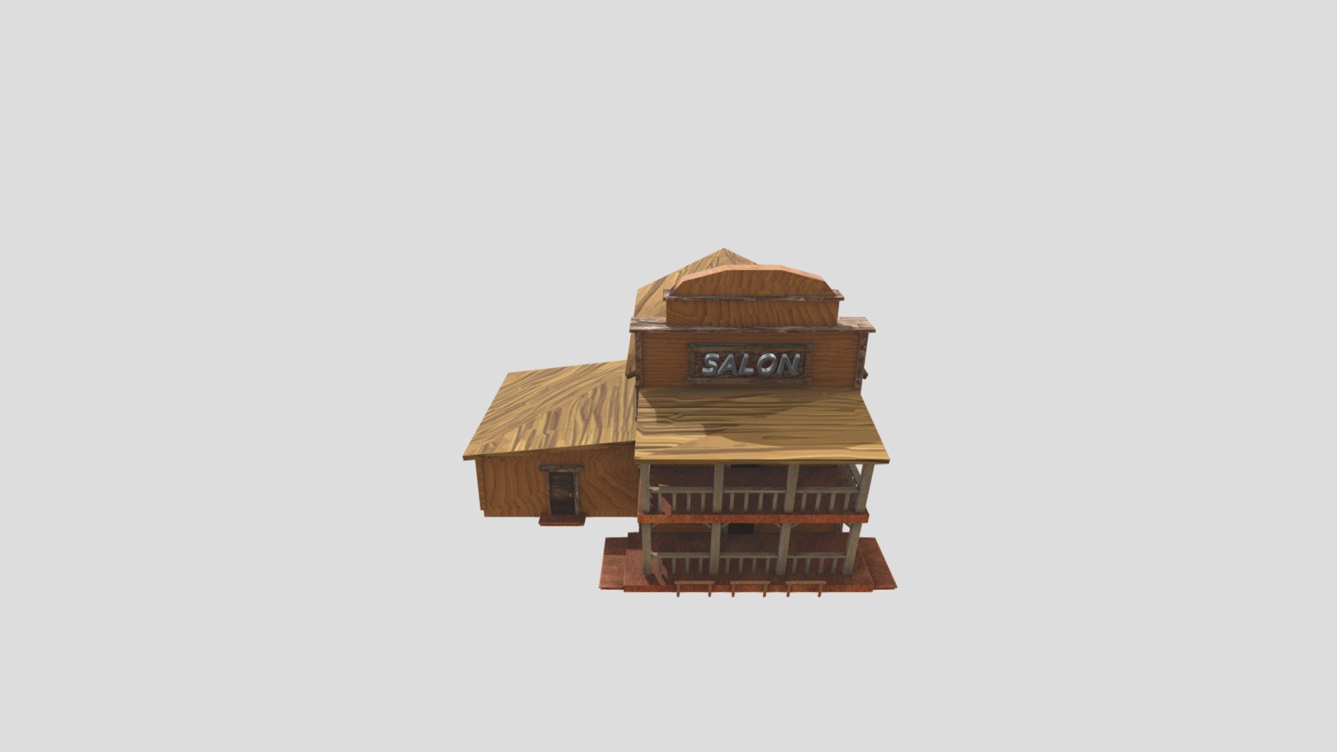 Stylized Western Salon - 3D model by Anton.Kasian.Edberg [d864069 ...