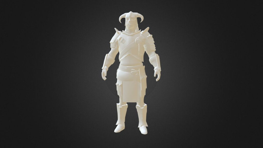 Dovahkiin (Dragonborn) (Skyrim) HD - Download Free 3D model by Senpai ...
