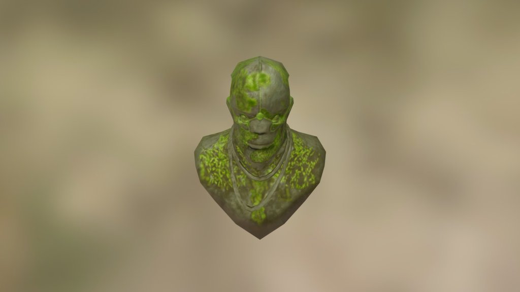 Mossy Statue - 3D model by Jacob Maloney (@jakeypoops) [d865c18 ...