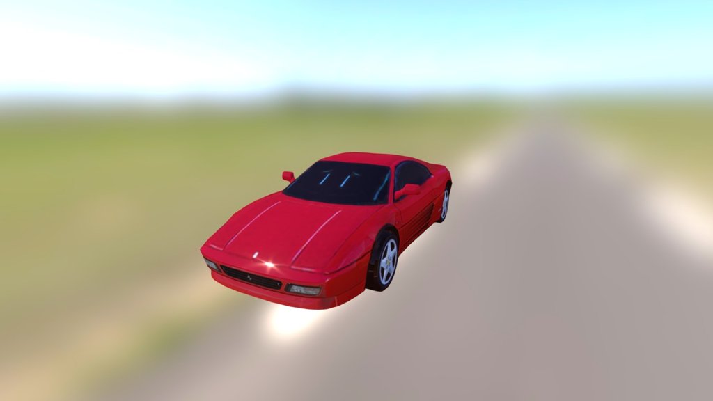 Ferrari 348 - Download Free 3D model by crasong [d8667ce] - Sketchfab