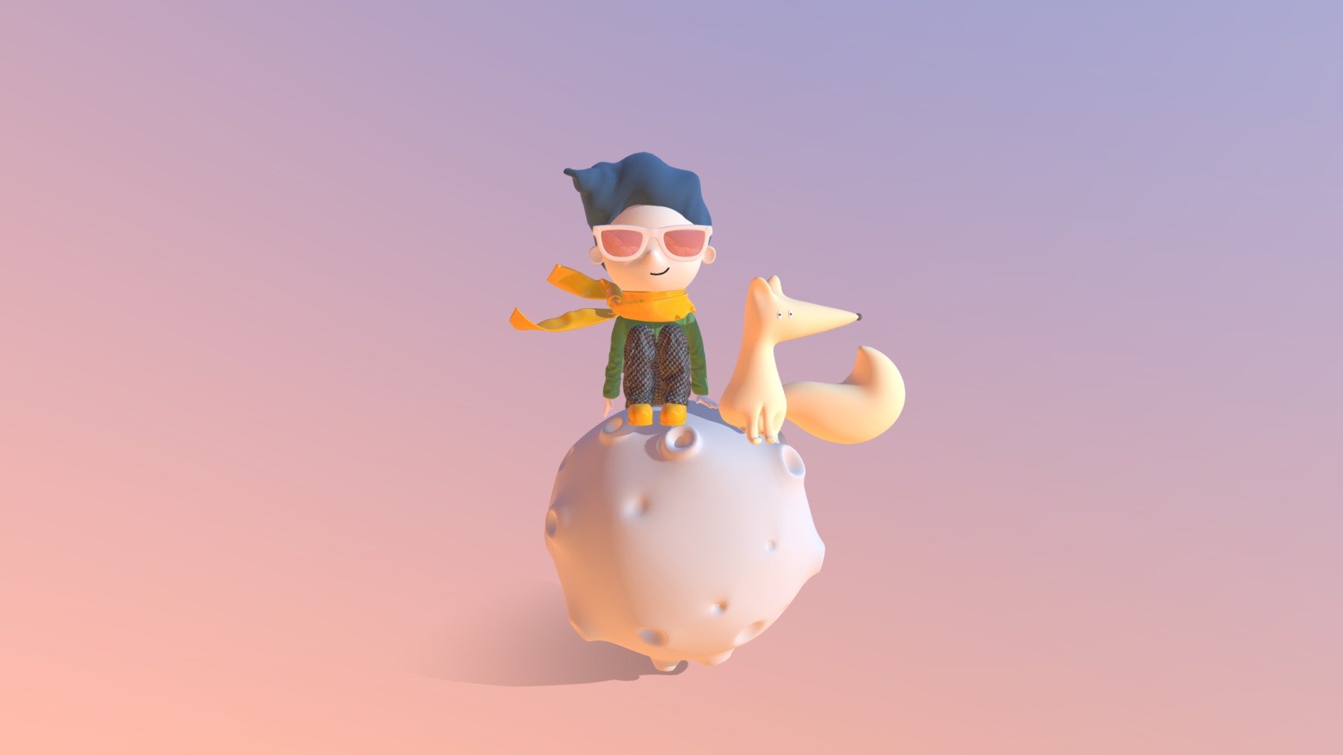 little prince - 3D model by 国荣 (@1259501471) [d867b89] - Sketchfab