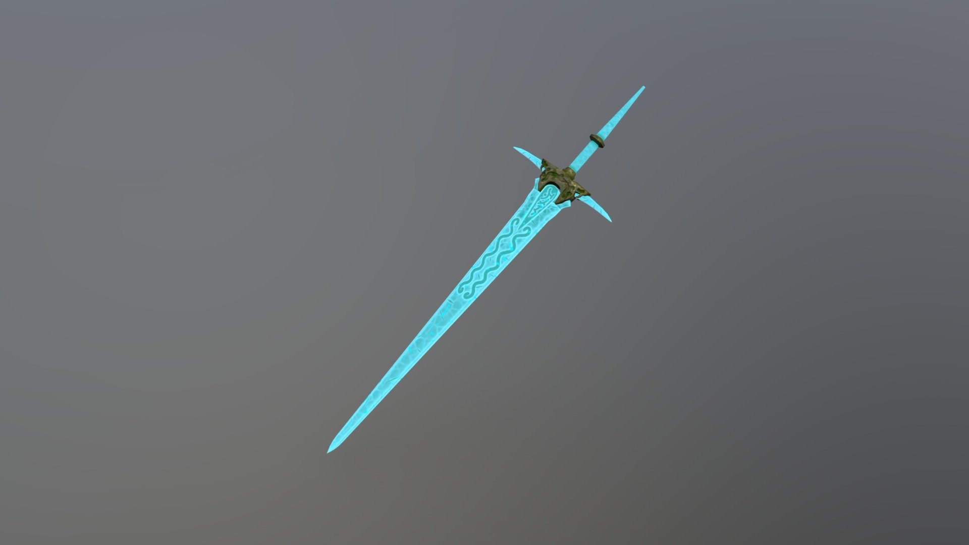 Ice Sword. - 3D model by Al_Padre [d867ef2] - Sketchfab