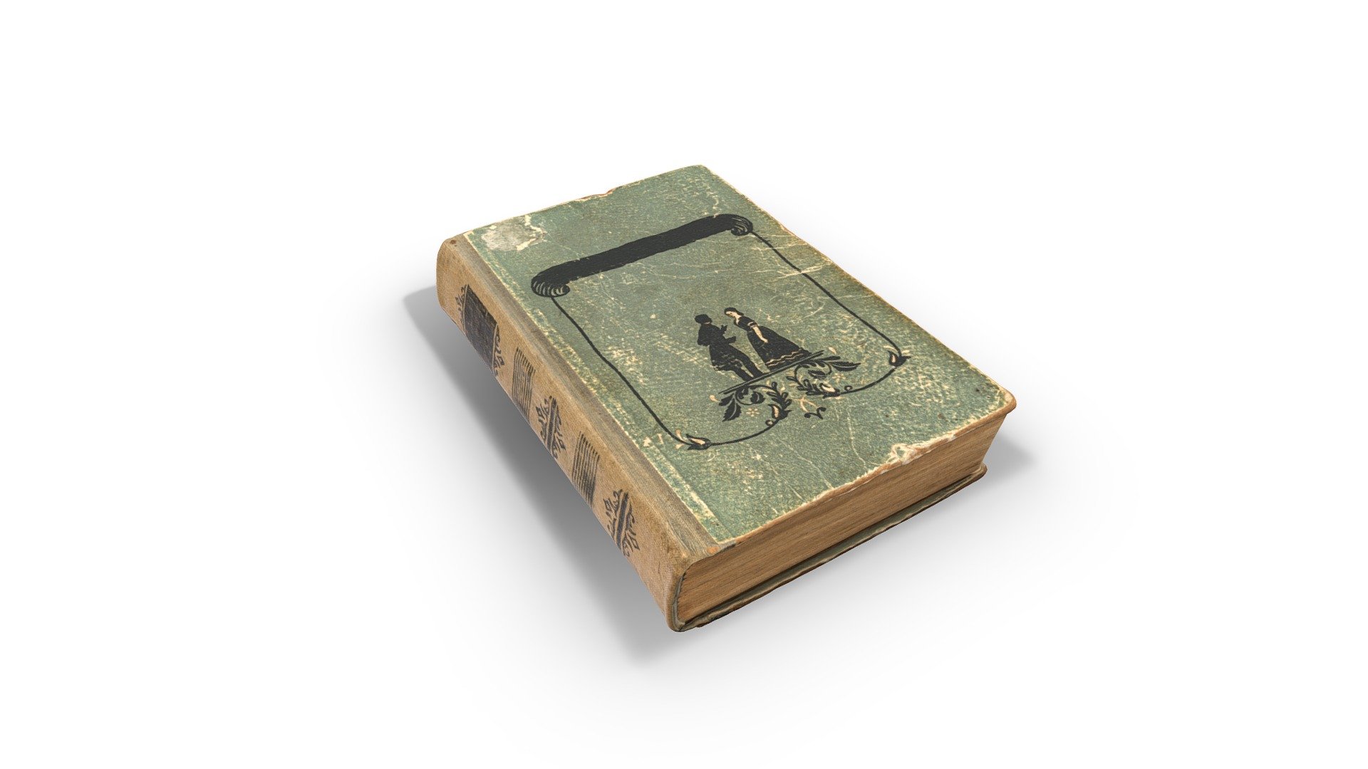 Green Book - 3D model by RawCatalog.com (@rawcatalog) [d8685b3] - Sketchfab