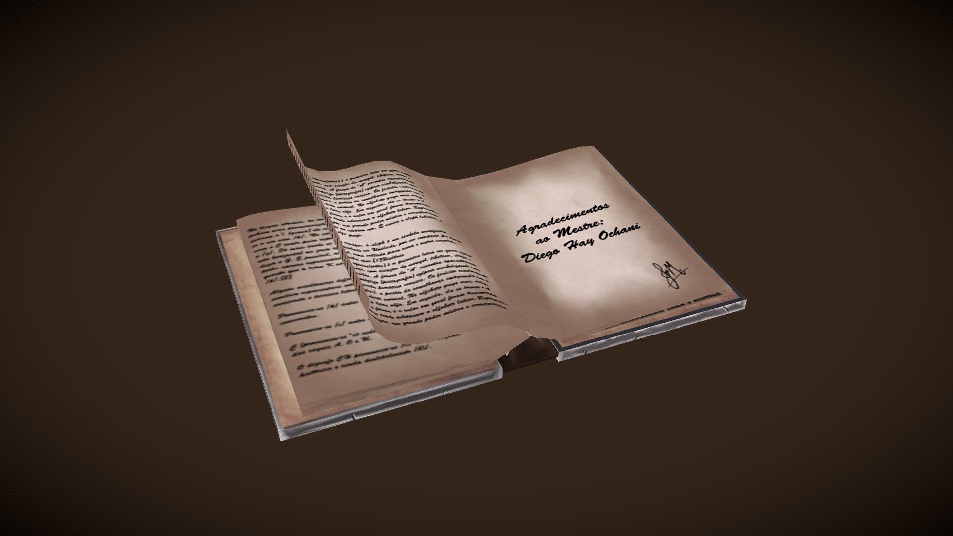 Animation Book - Livro Animado - 3D model by John Matos (@John.Matos ...