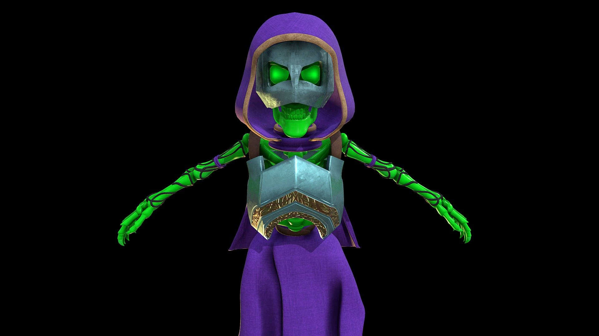 Until you fall inspired character - specter - 3D model by Amin Adukov ...