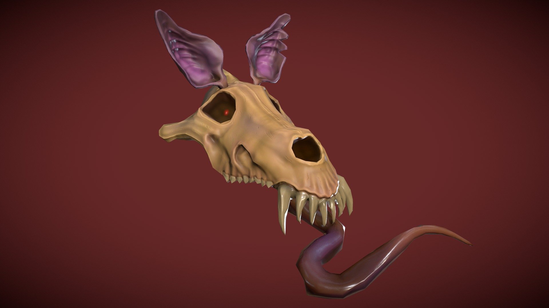 Creature Skull Head - 3D model by Ludovic Bronckart (@swipe243 ...