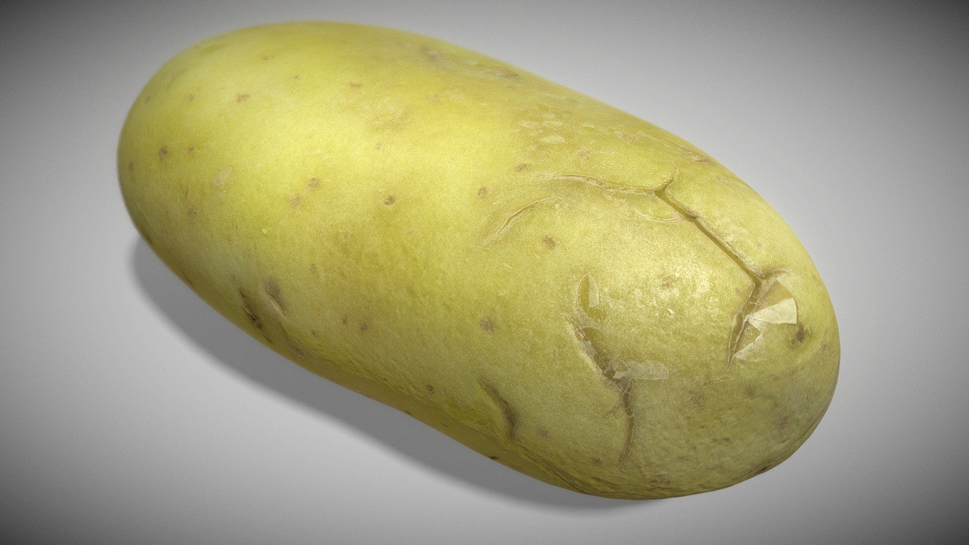 Scanned Potato - 3D model by Andreu (@ithirul) [d8696ef] - Sketchfab