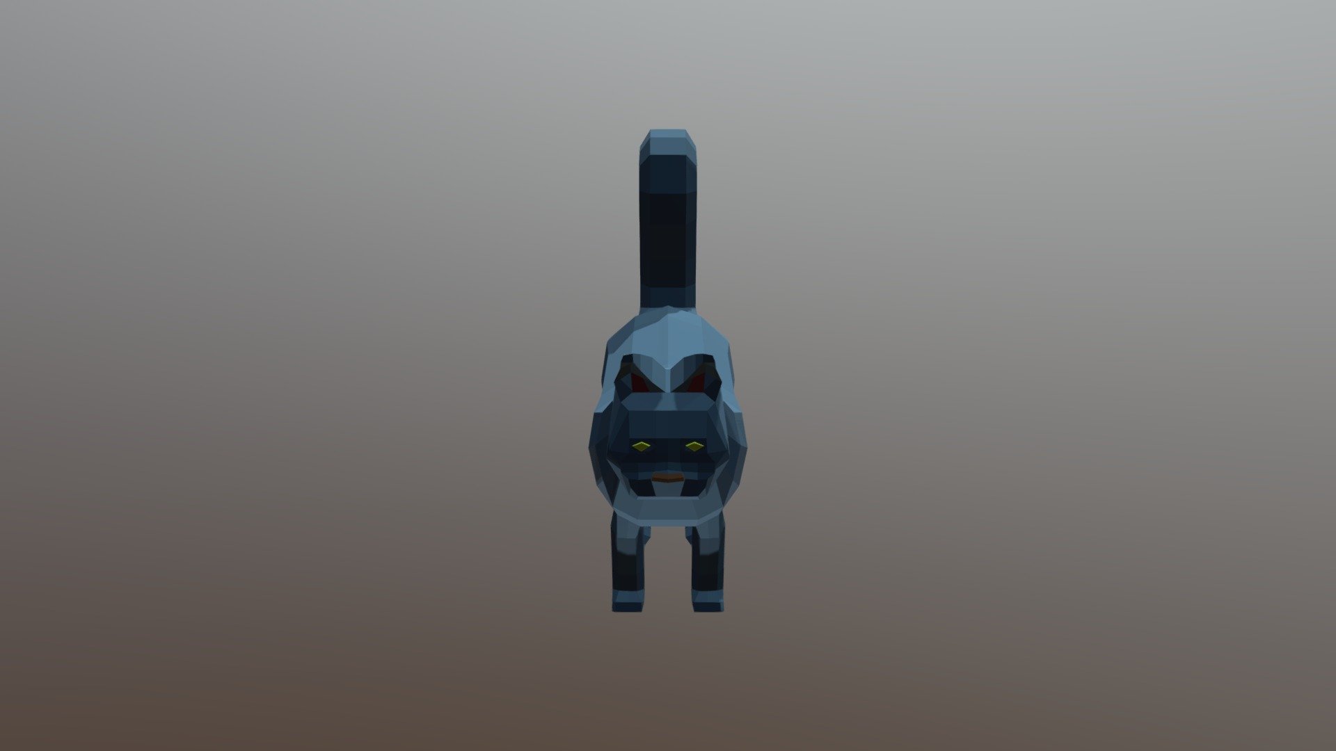 blue cat - 3D model by iUseColgate [d86d031] - Sketchfab