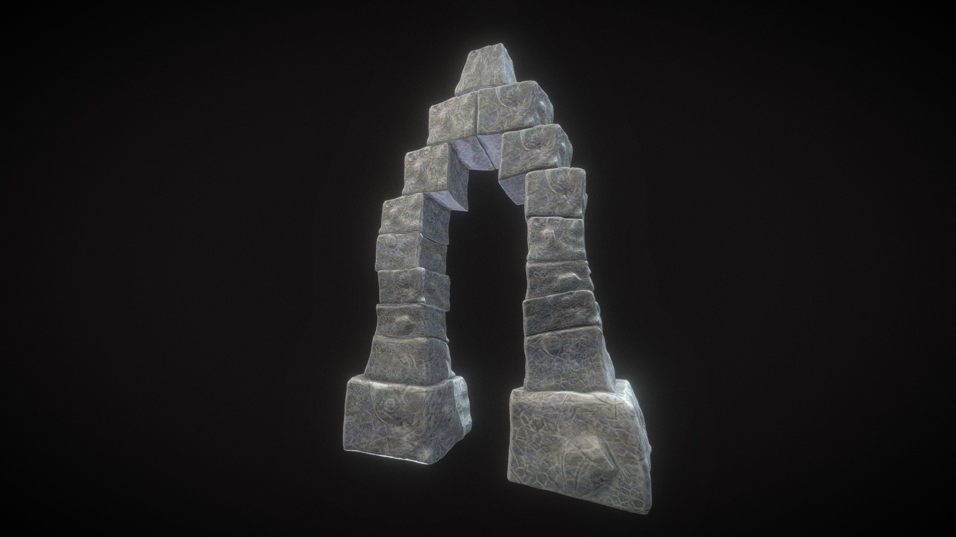 Stylized Rock Arch asset - Buy Royalty Free 3D model by infinition ...