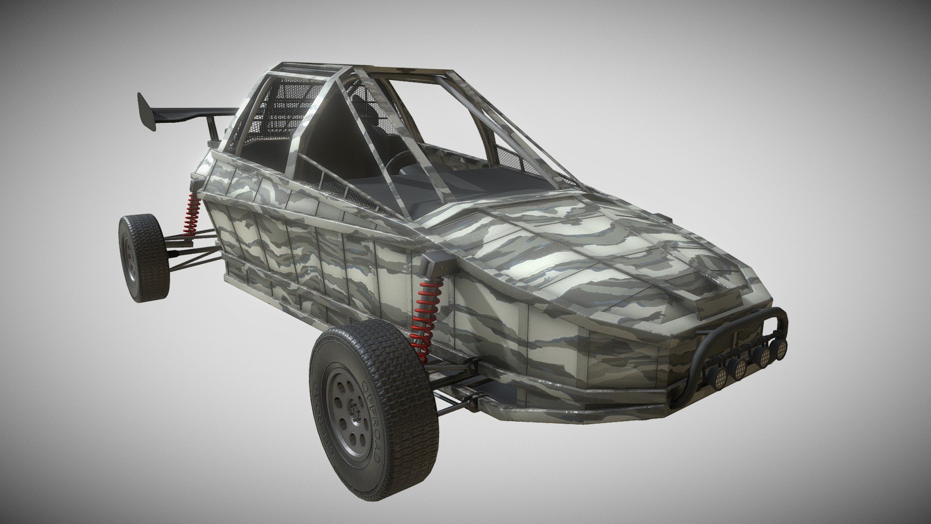 Buggy - Buy Royalty Free 3D model by MW-Models [d86f8a0] - Sketchfab Store