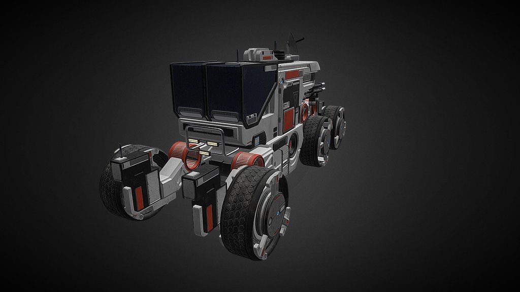 SPACE_BUGGY - 3D model by aidenn7 [d87077e] - Sketchfab