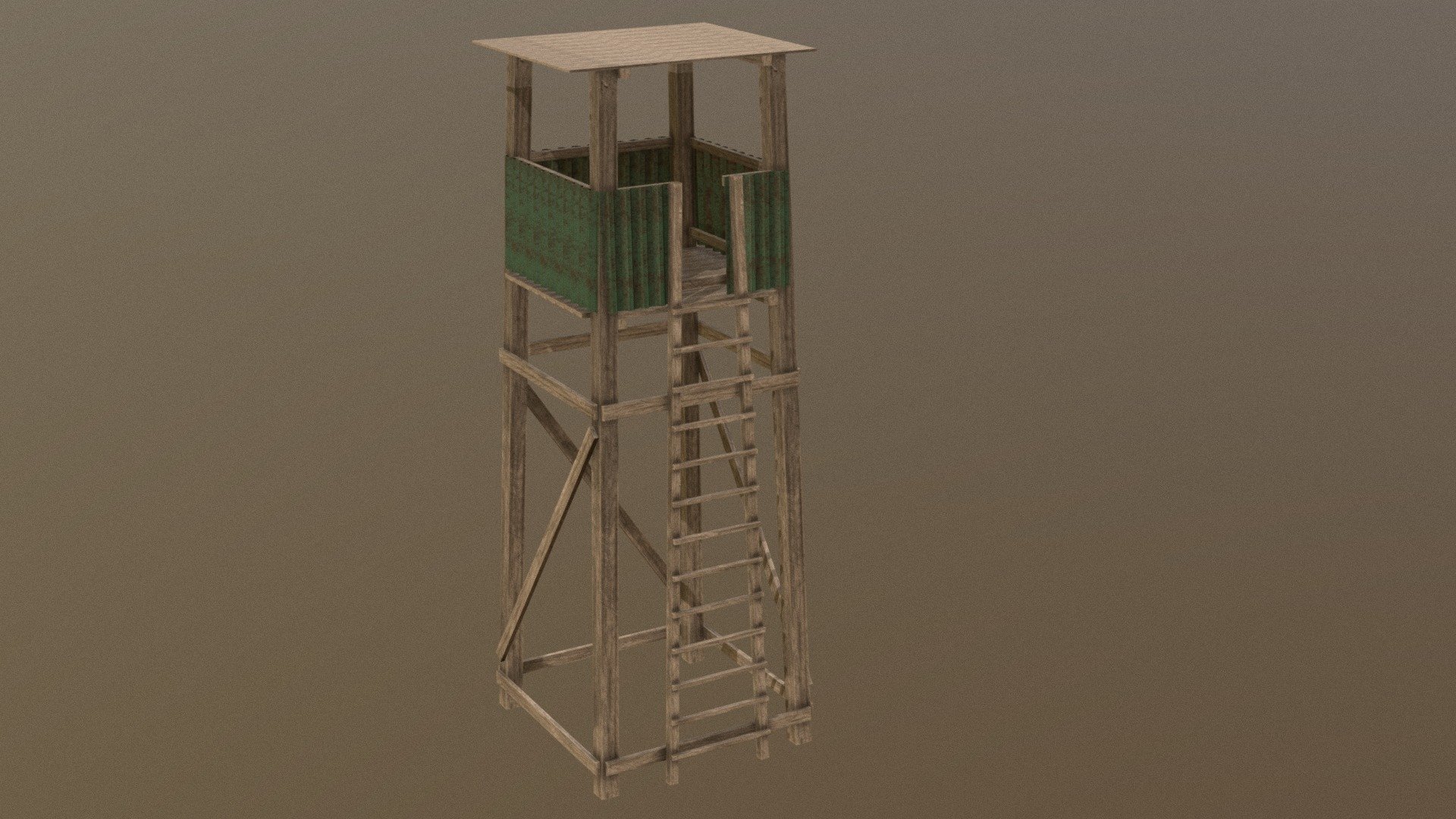 Hunting Tower wooden Dayz, Stalker styled - Buy Royalty Free 3D model ...