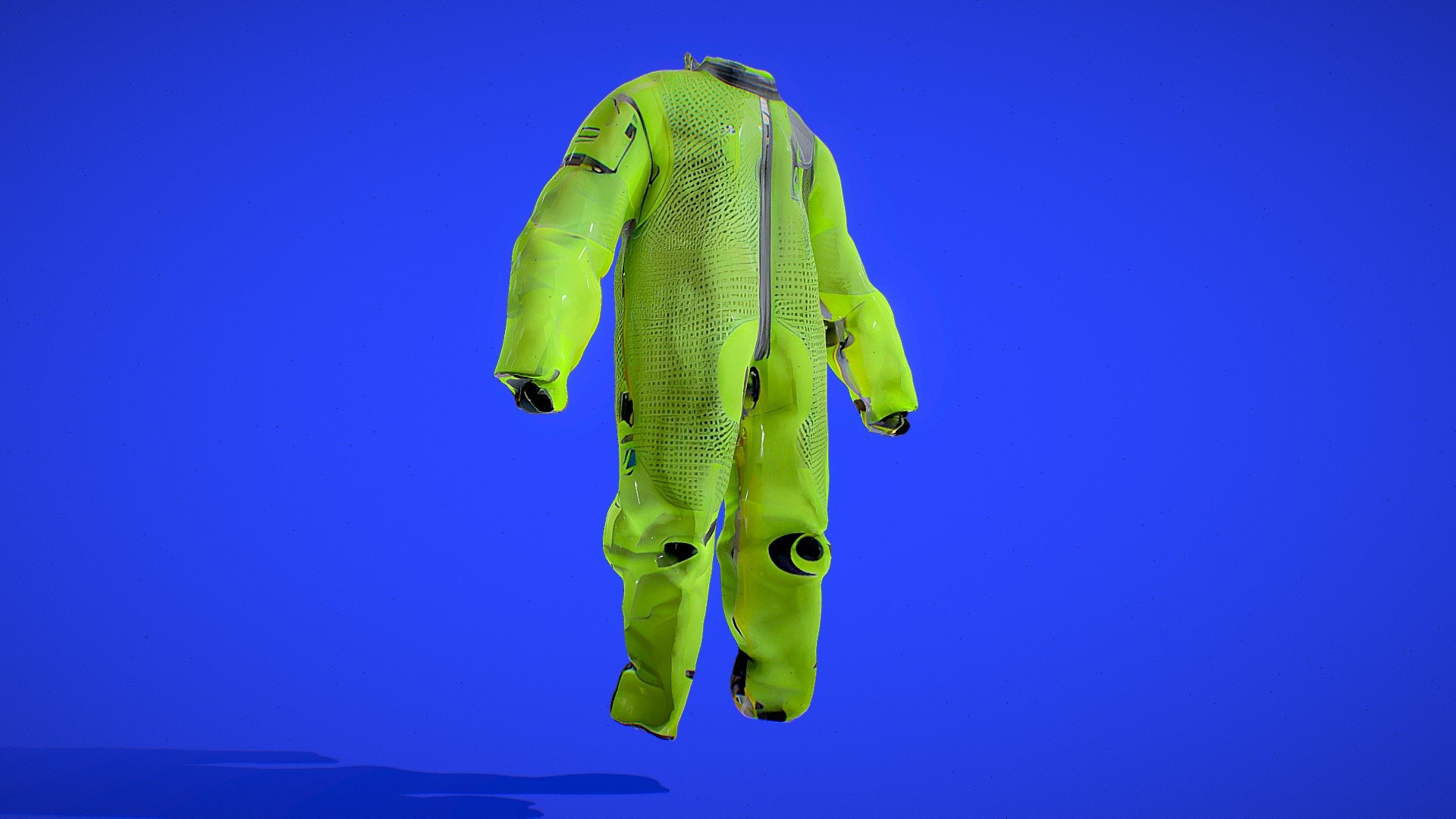 Hazardous environment protection suit - Download Free 3D model by ...