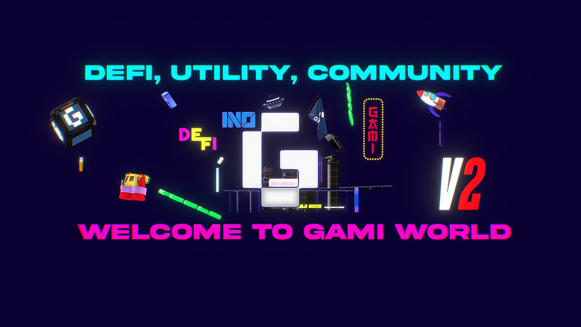 GAMI WORLD - 3D model by GAMI World (@Gamiworld) [d8755f3] - Sketchfab