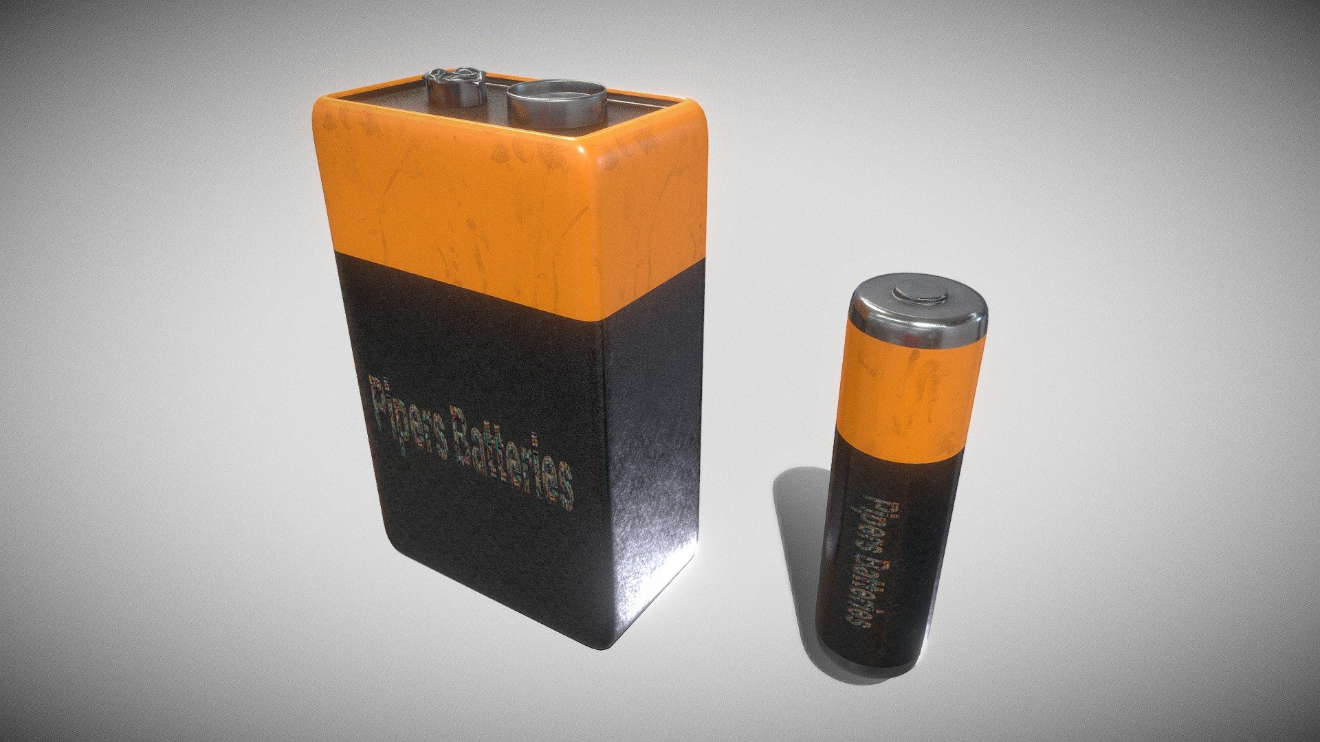 Batteries - Download Free 3D model by kai9987kai [d87579a] - Sketchfab