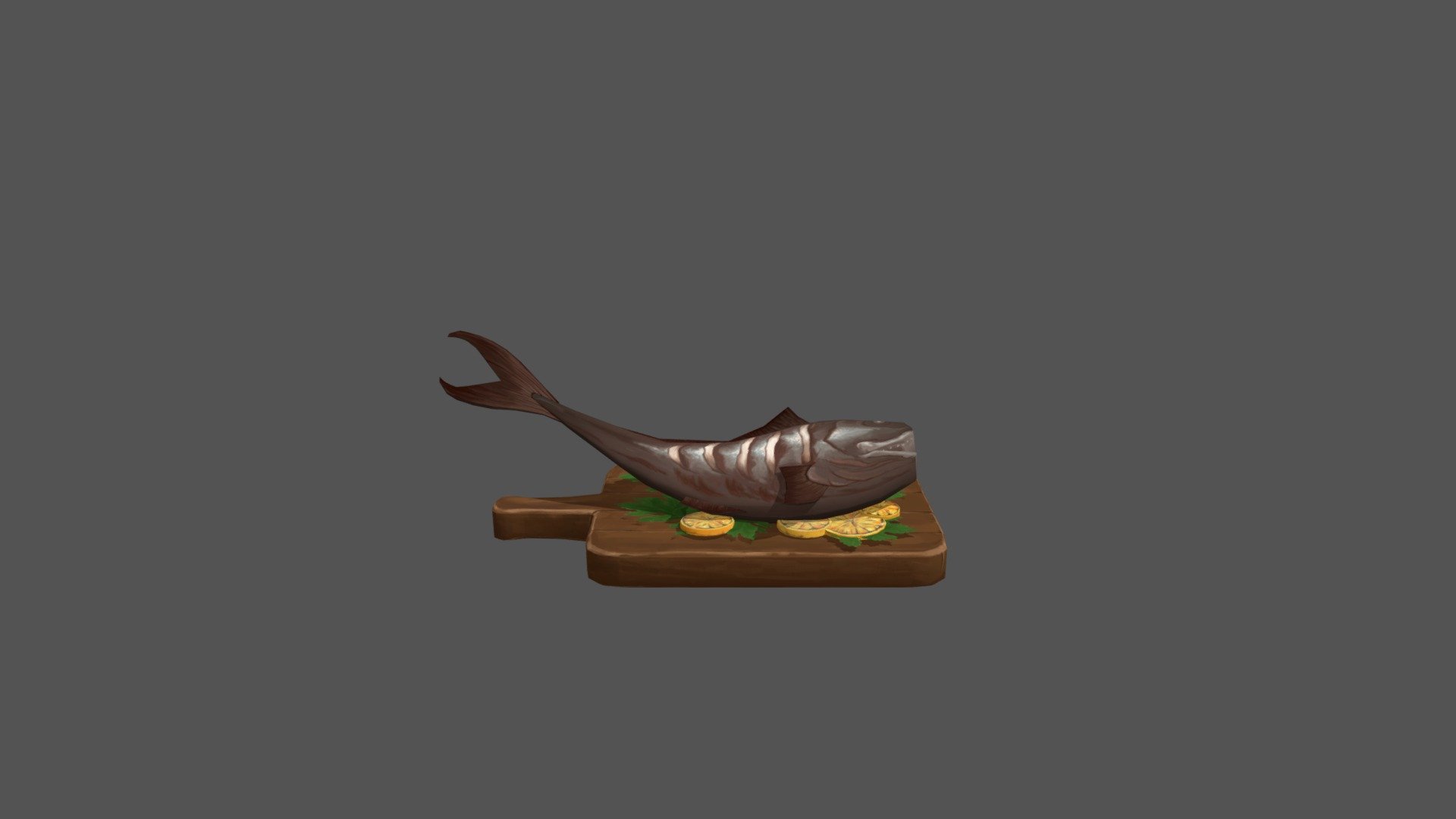 GrilledFish - 3D model by swxping [d8778ff] - Sketchfab