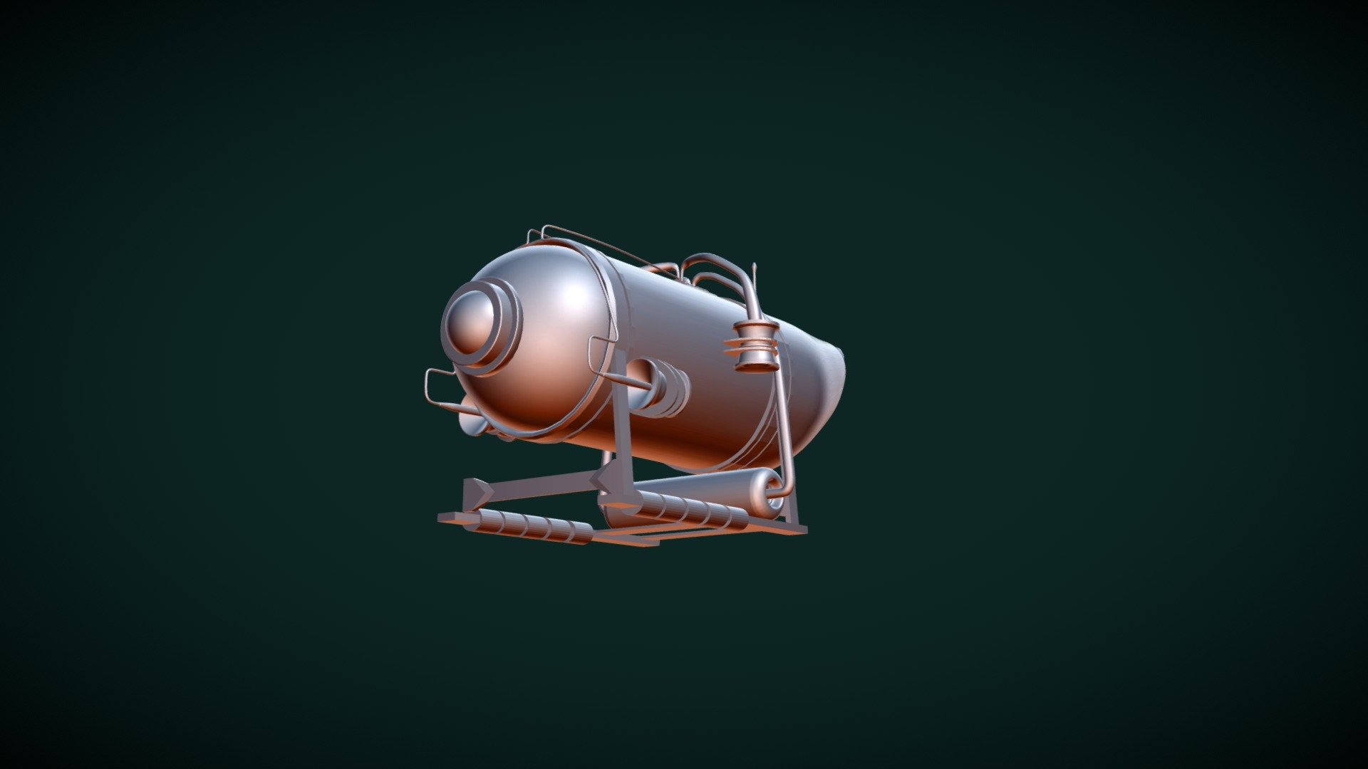 Ocean Gate Submarine - Download Free 3D model by chandimap1996 [d877cb9 ...