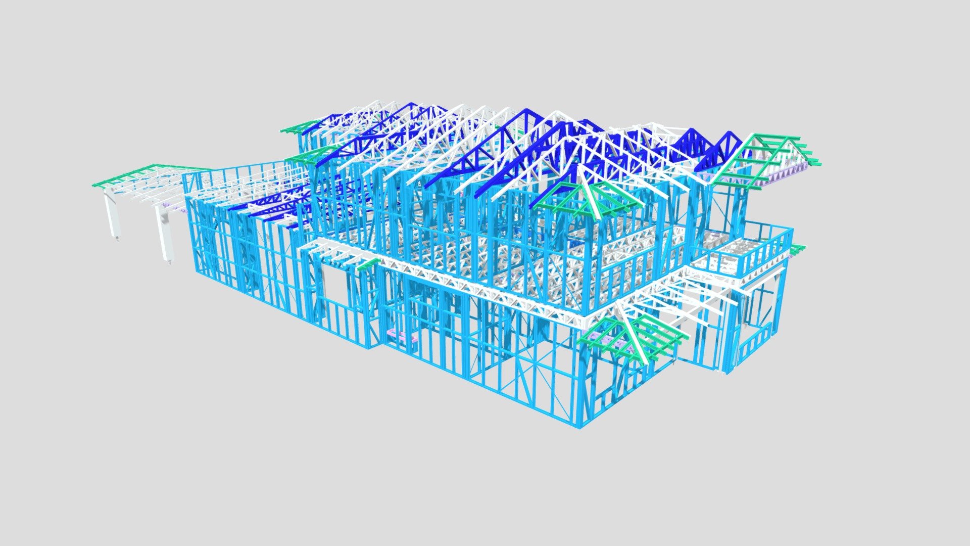 45 Frederick - 3D model by GNLframeandtruss [d8782c4] - Sketchfab