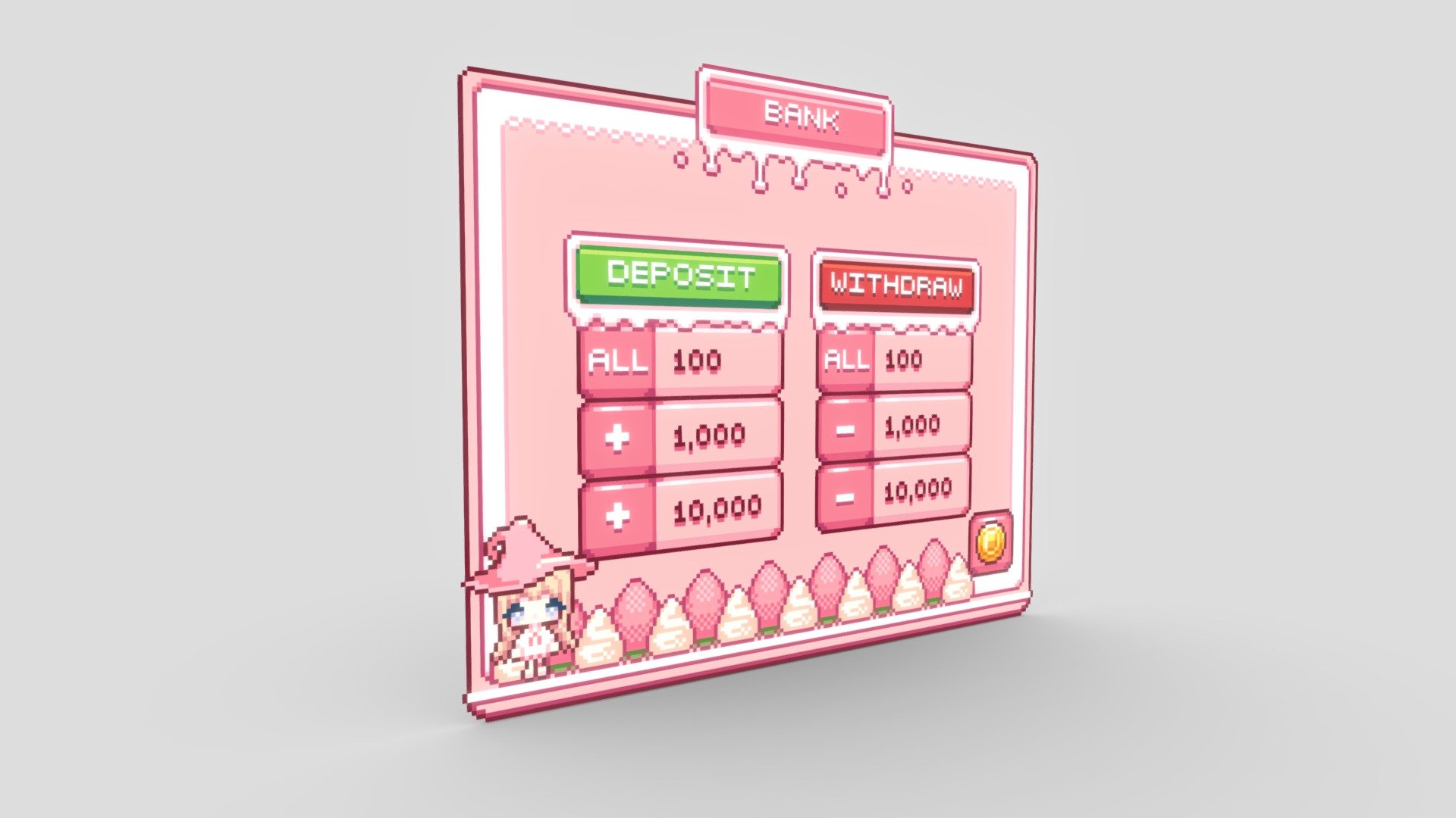 Gui Bank - 3D model by Maerwynn Store (@maerwynn) [d8786a0] - Sketchfab