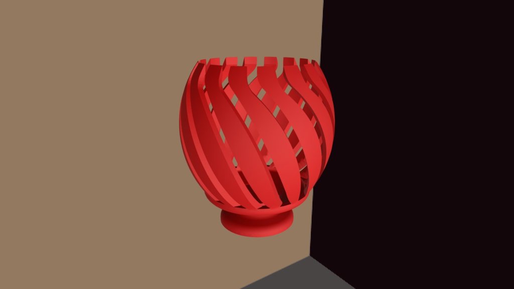 Waxinelichtjehouder - 3D model by jorn [d878b7a] - Sketchfab