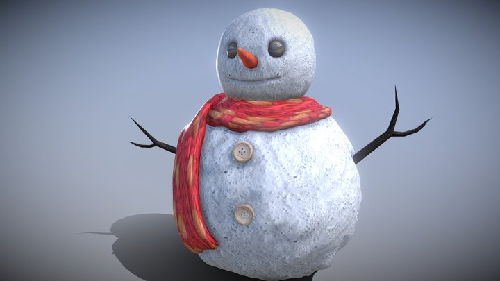 Snowman 3D models - Sketchfab